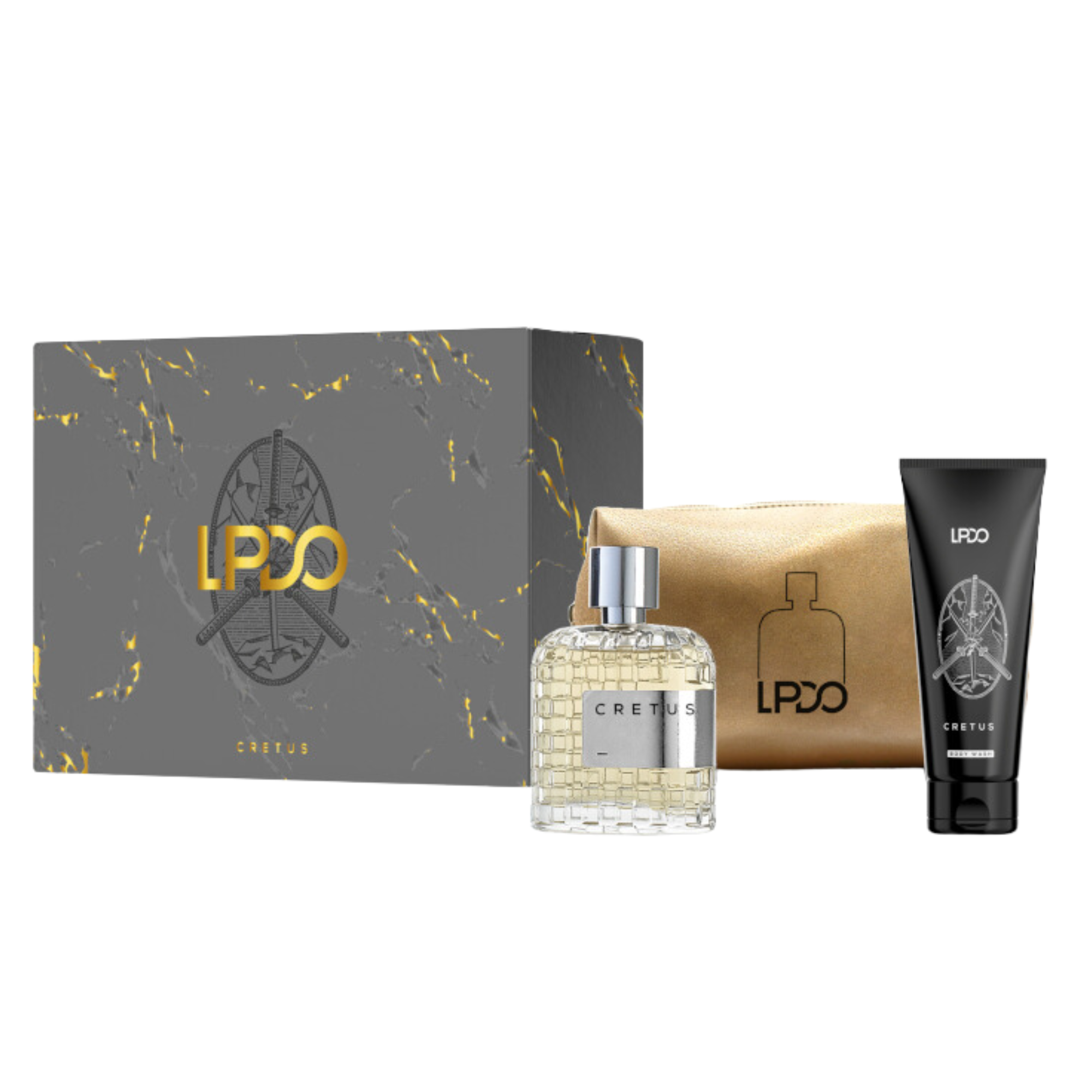 LPDO - Cofanetto Cretus - Eau De Parfum Intense 100ml + Body Wash 100m ...