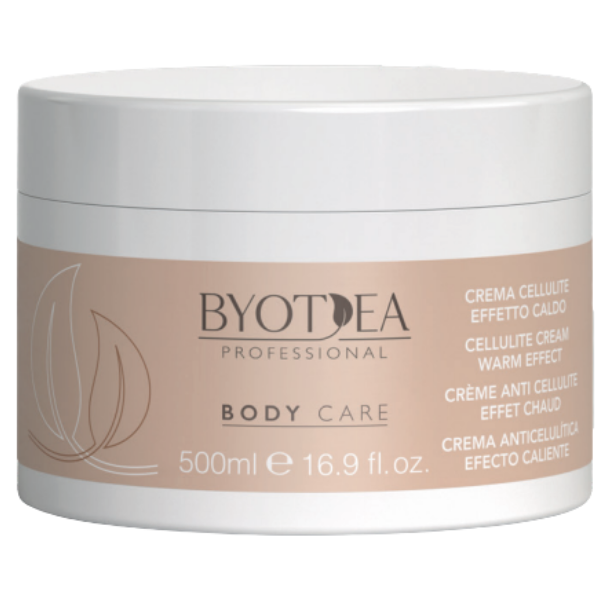 BYOTEA - PROFESSIONAL Crema Cellulite Effetto Caldo 500 ml – B.usami